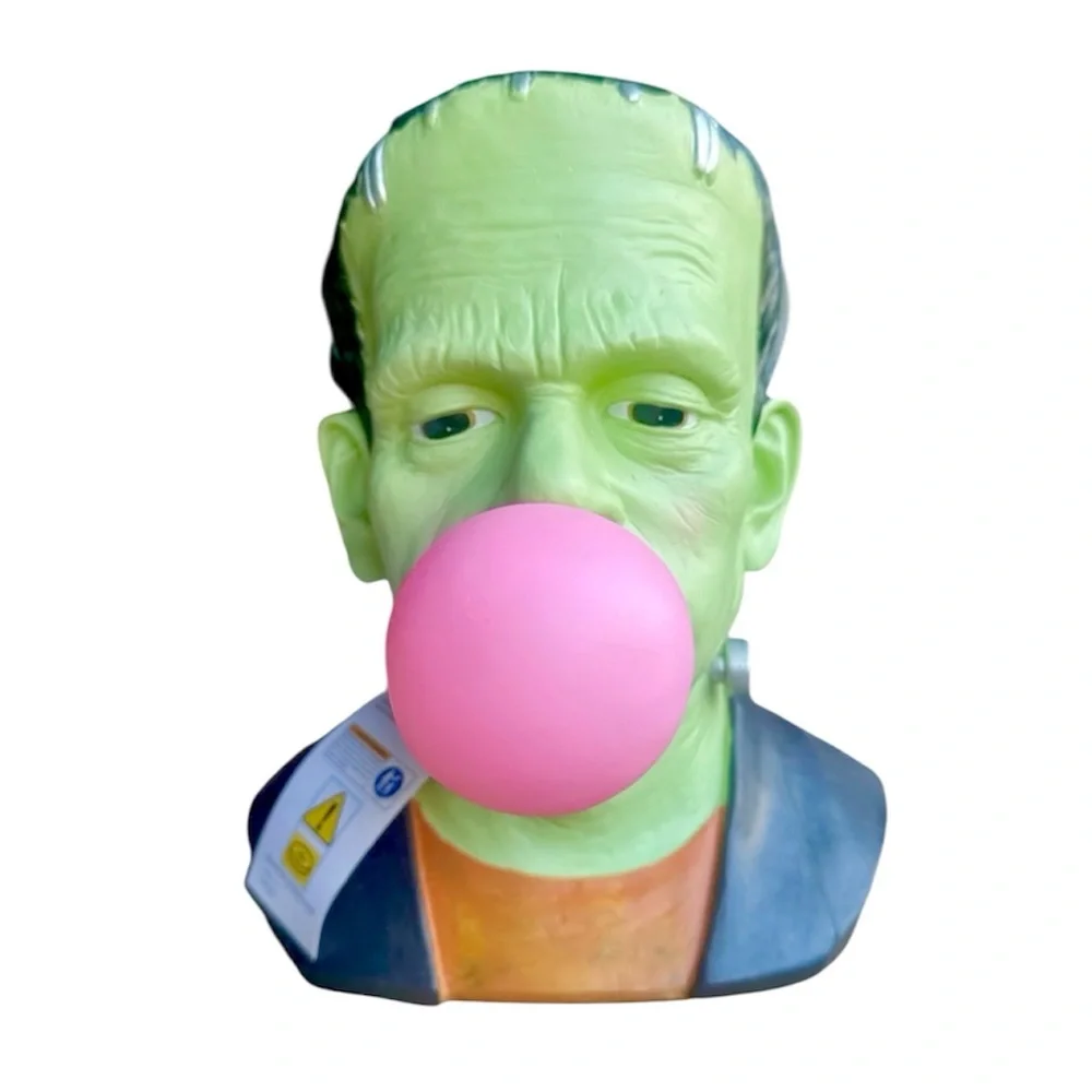 Martha Stewart | Holiday | Led Lighted Frankenstein Blowing Bubble Bust ...